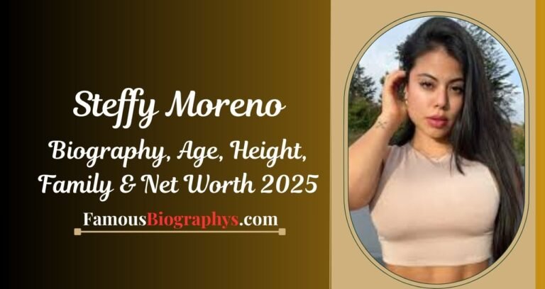 Steffy Moreno: Biography Age, Height, Net Worth & More in 2025 ...